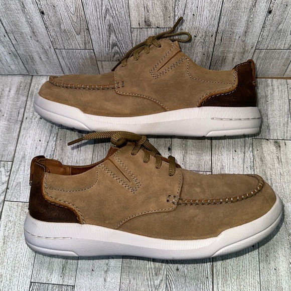 Clarks | Shoes | Clarks Mens Driftway Low Oxford Dark Sand Suede Shoes ...